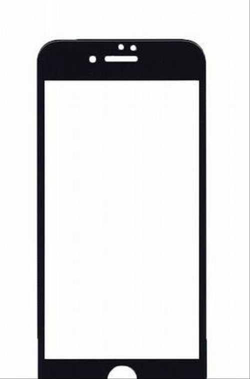 Защитное стекло 4D для Apple iPhone 7/8 черное