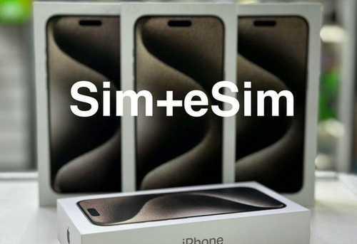 iPhone 15 pro max 256 гб Sim+eSim