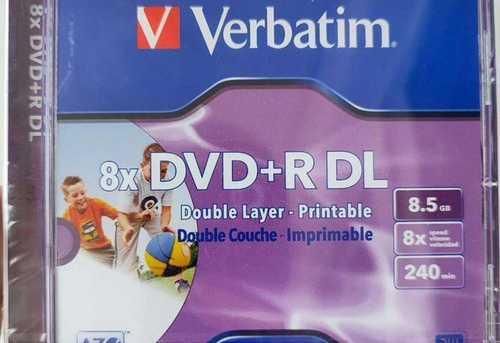 Диски DVD-R DL Verbatim