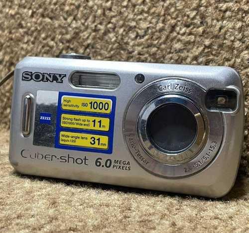 Компактный фотоаппарат sony cyber shot dsc s600