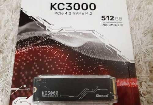 SSD M.2 - Kingston KC3000 512Gb (Новый)