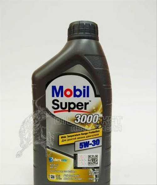 Моторное масло Mobil Super 3000 5W-30 XE, 1л
