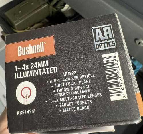 Оптический прицел Bushnell AR optics 1-4x24