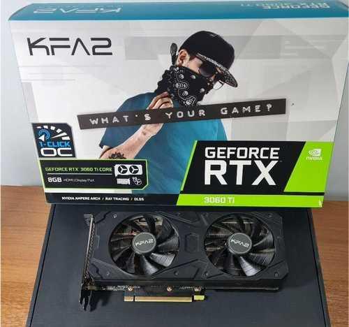 Видеокарта Kfa2 Rtx 3060 ti core 8gb gddr6