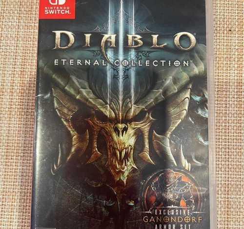 Diablo 3 nintendo switch картридж