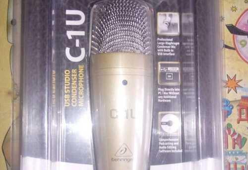 Behringer C-1U (USB студийный Микрофон)