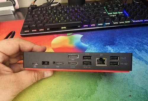 Док станция Lenovo thinkpad usb c