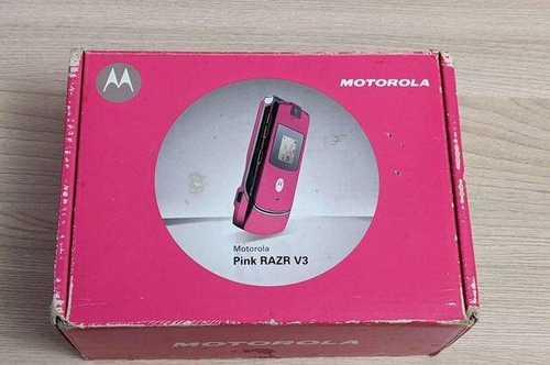 Коробка и акб от Motorola razr V3