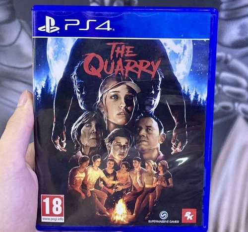 Диск ps4 The Quarry