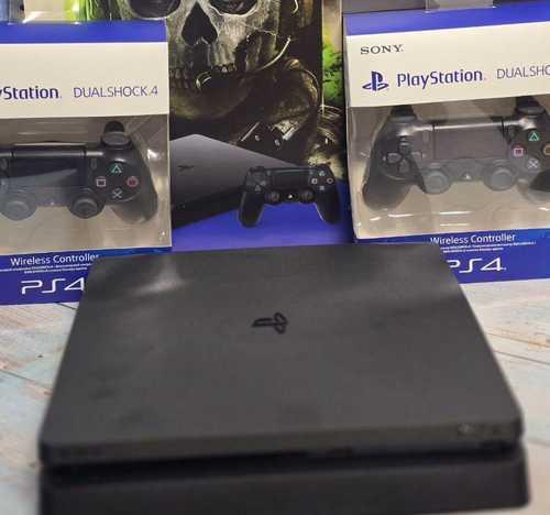 Ps4slim 500gb 2дж игры новая