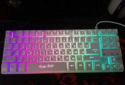 Мембранная клавиатура dexp RGB проводная