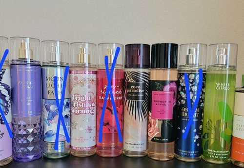 Спрей/мист Bath and Body Works