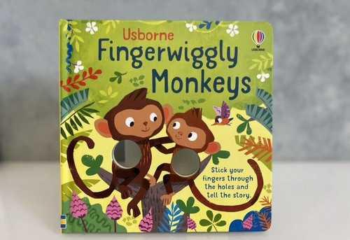 Книга на английском Fingerwiggly Monkeys