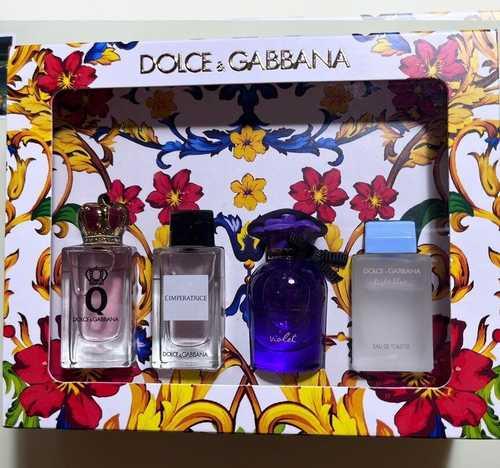 Dolce & gabbana подарочный набор