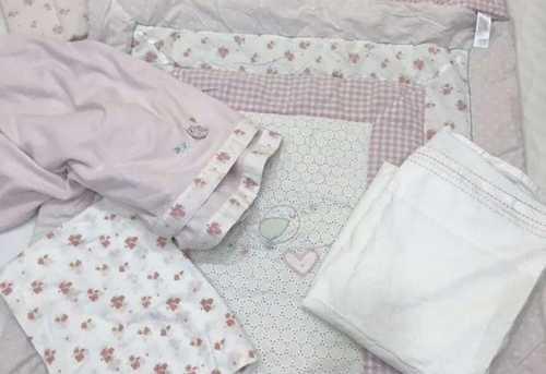 Детское постельное белье Mothercare в кроватку