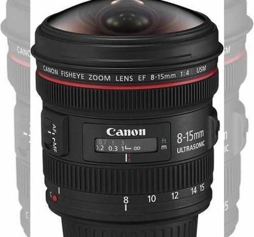 Объектив Canon EF 8-15mm f/4.0L Fisheye USM