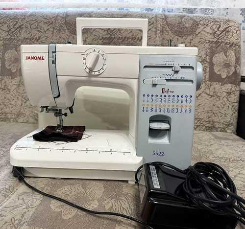 Швейная машина janome 5522