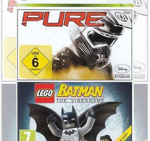 Lego Batman / Pure (Xbox 360) б/у, Полностью Англи