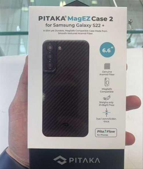 Pitaka MagEz Case 2 на Samsung Galaxy S 22+