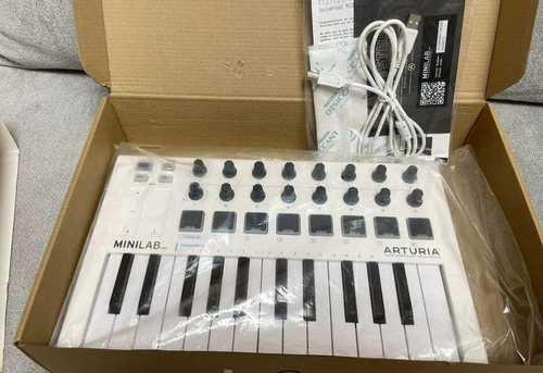 Midi клавиатура Arturia MiniLab mkII White