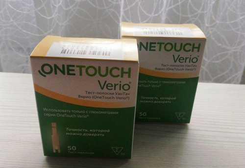 Тест полоски one touch verio