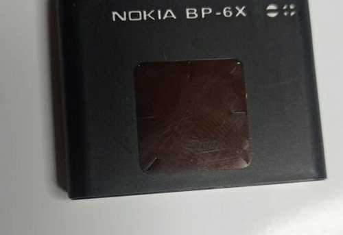 Аккумулятор Nokia bp-6x б/у в хорошем состоянии
