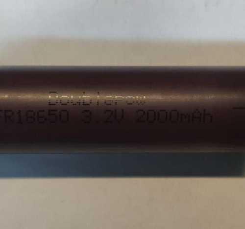 Аккумулятор 18650 lifepo4 2000mAh