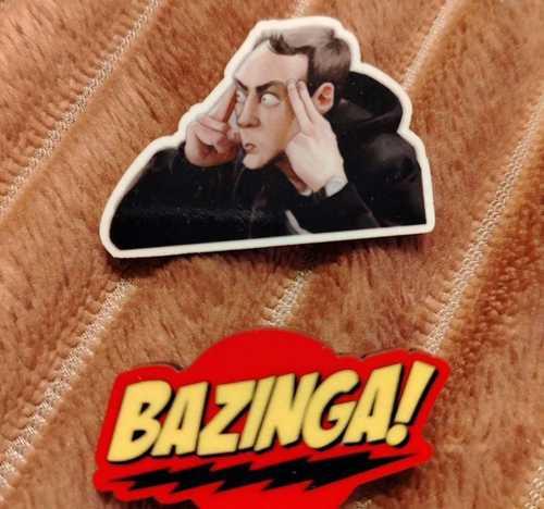 Значок Шелдон Купер, Базинга Bazinga