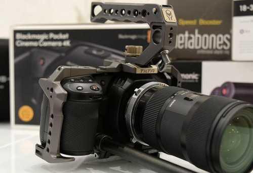 Blackmagic pocket cinema camera 4k sigma 18-35