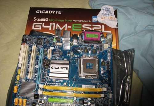 Продаю маиеринскую плату gigabyte -ga-g41m-es2l