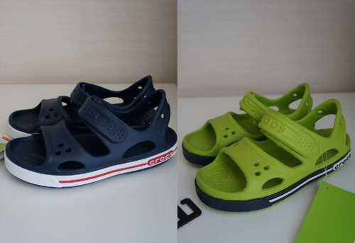 Crocs сандалии новые J1,31-32 р