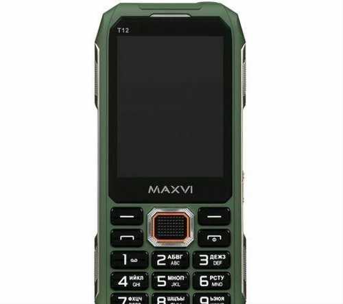 Сотовый телефон Maxvi T12 2.8" Green GSM