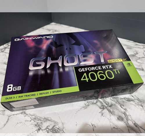 Новая видеокарта Gainward RTX 4060 Ti Ghost OC