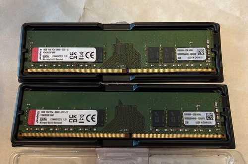 Память DDR4 Kingston Server 16гб, ECC, PC4-21300