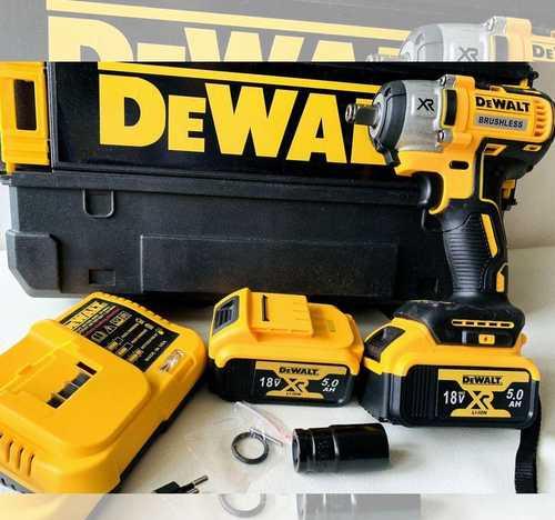 Гайковерт бесщеточный мощный Dewalt