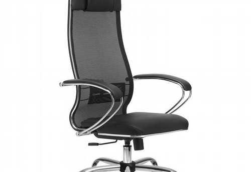 Кресло метта Комплект 5.1, основание хром, черный