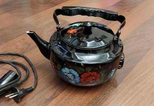Электрический чайник с росписью