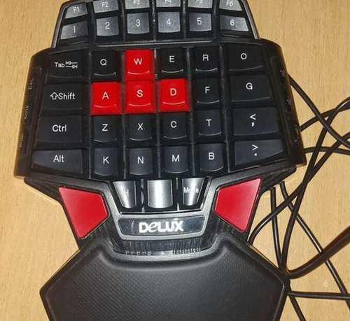 Игровая клавиатура Delux t9
