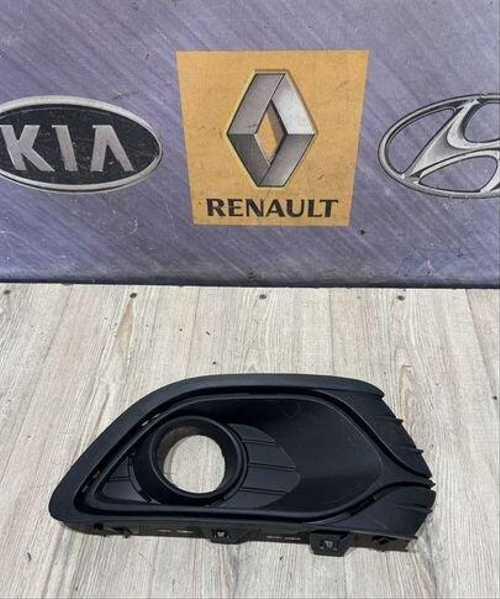 Оправа накладка птф туманки Renault logan 2 Прав