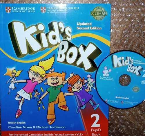 Kids box 2 учебник   диск