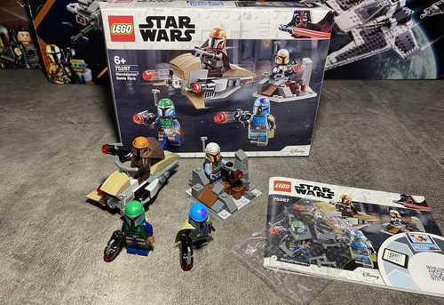 Lego Star Wars 75267 боевой набор Мандолорцев