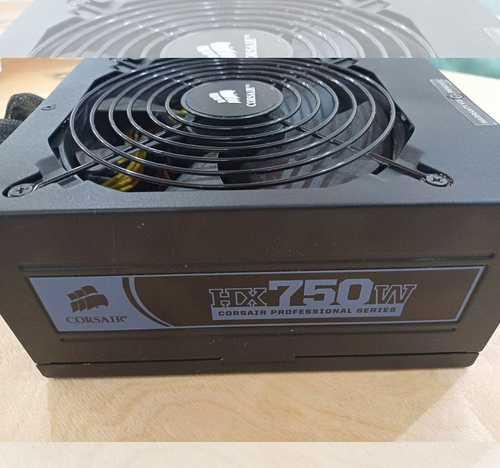 Блок питания Corsair HX 750W (80  Silver)