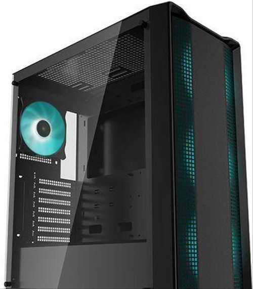 Корпус ATX DeepCool CC560, Midi-Tower, без бп, чер