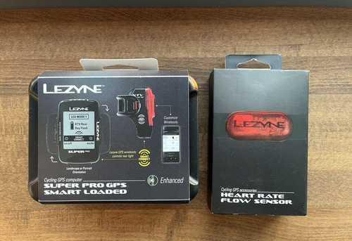 Велокомпьютер с GPS lezyne Super Pro GPS (SL)