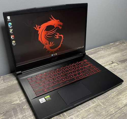 Игровой ноутбук MSI I5 10200H RTX 3060 16/512