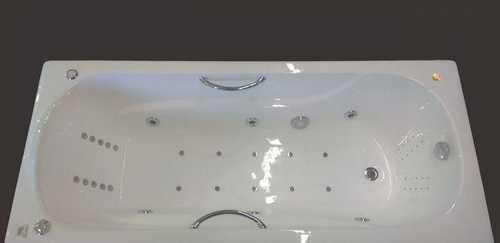 Чугунная ванна с гидромассажем Castalia Venera 180