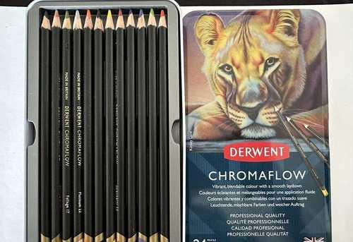 Карандаши Derwent Chromaflow 24