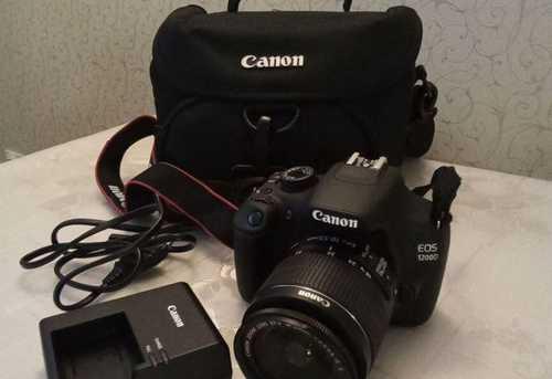 Зеркальный фотоаппарат Canon 1200 d