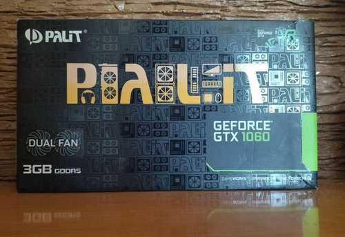 Видеокарта gtx 1060 3gb palit