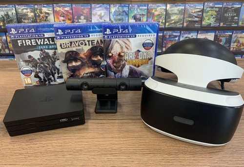 Sony PS4 VR + 3 топ игры для VR